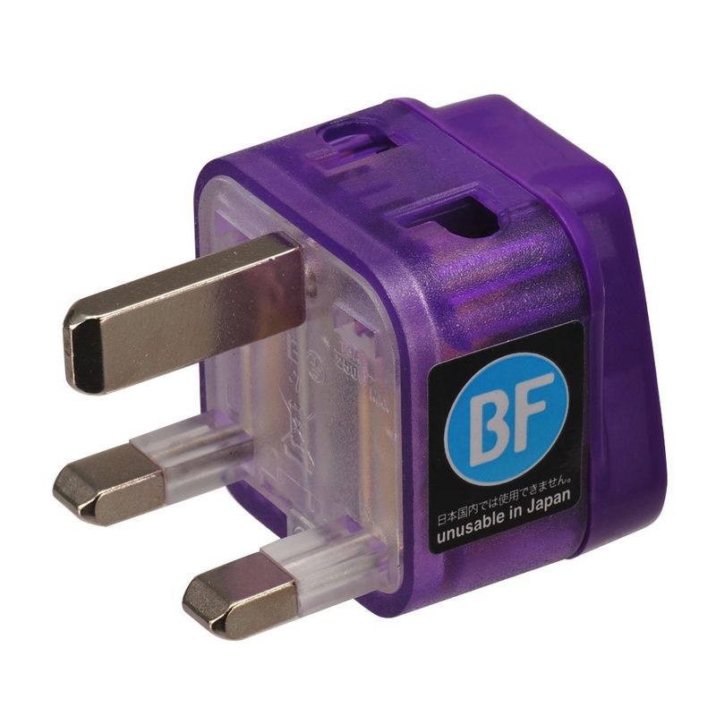 ROAD WARRIOR RWG-D002 Electrical Plug W BF Type (UK, Singapore, Hong ...