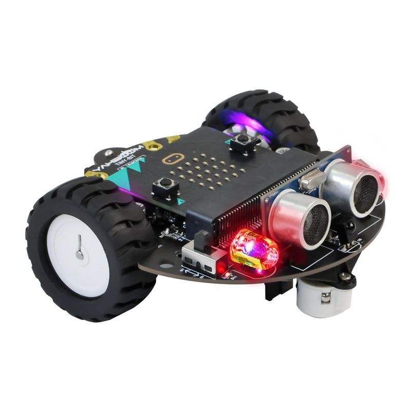 Yahboom Microbit V2 Robotics Kit DIY Car Science Learning STEM Project ...