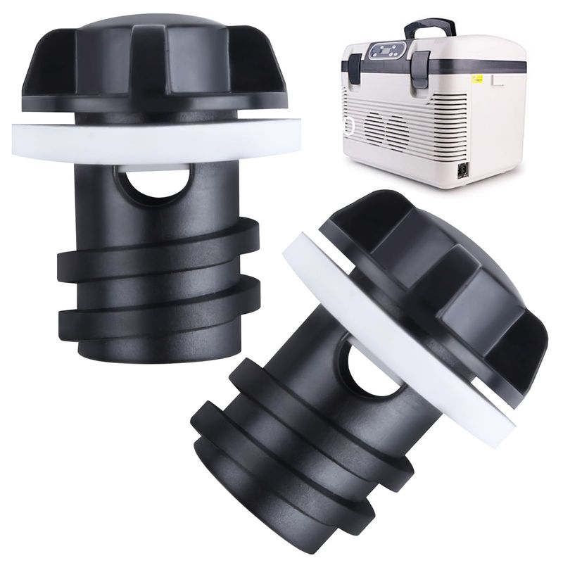 GOLD DEER 2Pack Cooler Plug for YETI Small Cooler Drain Plug Leak-Proof ...