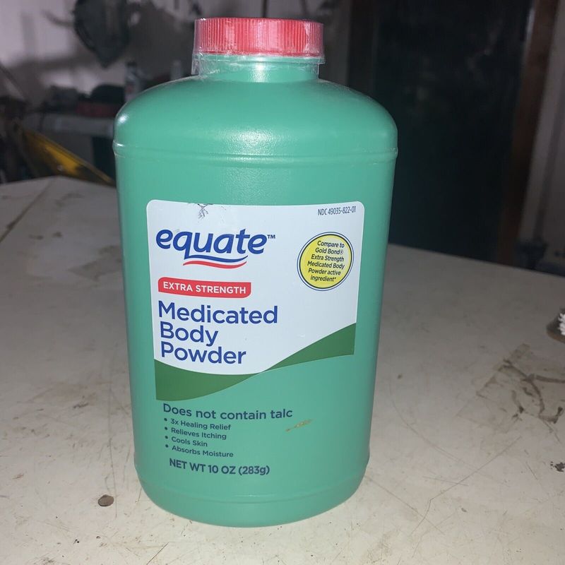 Equate, Extra Strength Medicated Body Powder, 10 oz - Online ...