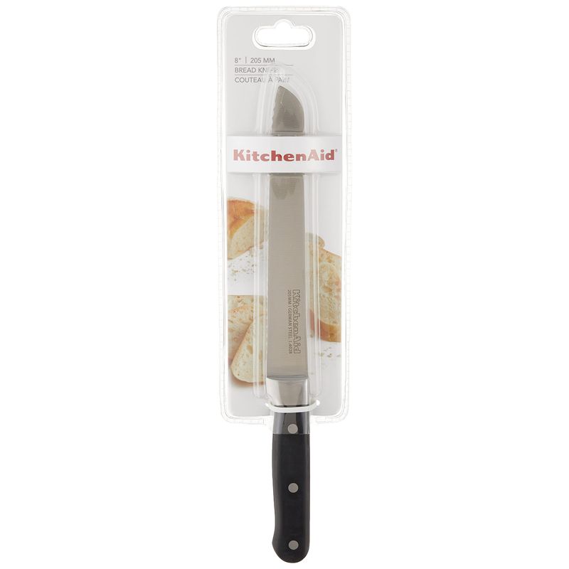KitchenAid KKFTR8BROB Classic Forged Series Triple Rivet Serrated Bread ...