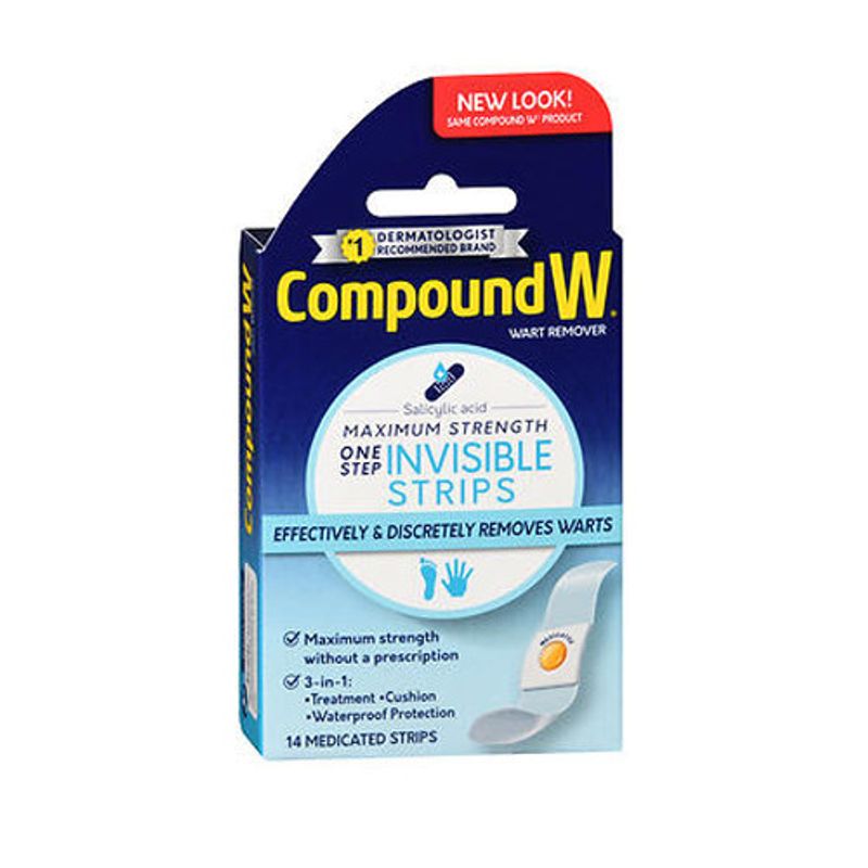 Compound W Maximum Strength Wart Remover One Step Invis - Online ...
