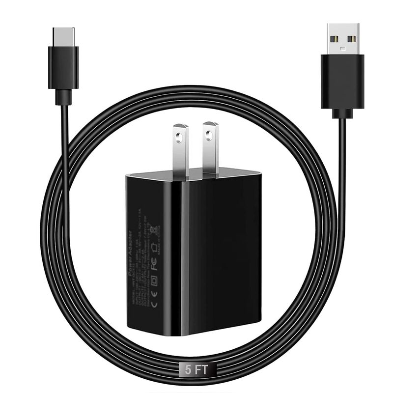 LSSBUUD Fast Charger for TCL 30 SE, TCL 40 X 5G, TCL 40 XE, 20 Pro 5G, 20S, 20 SE, 10L, 10 Plus ...