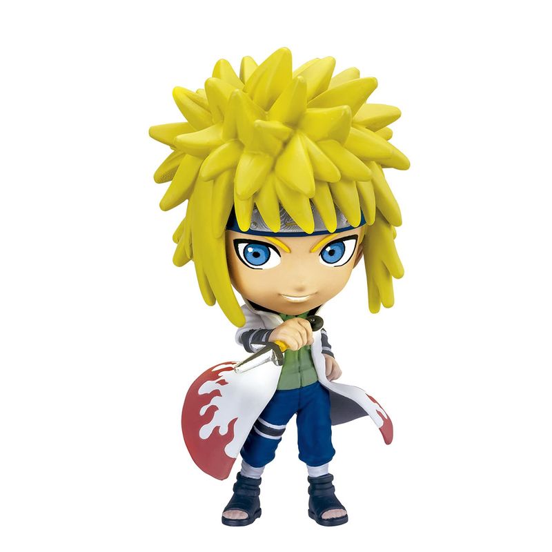 Chibi Masters Bandai Minato Namikaze Anime Figure | 8cm Anime Merch ...