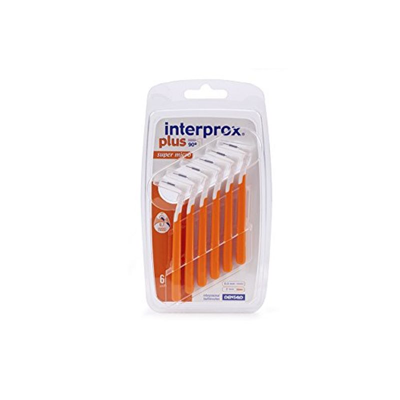 INTERPROX Plus 90' Super Micro - INTERDENTAL Brush Super Micro 0.7MM ...