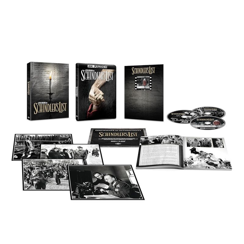 Schindler'S List - Universal Collection 4K Ultra HD + Blu-Ray + Digital ...