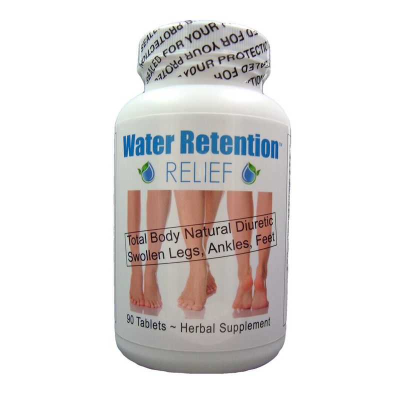 Edema -Water Retention Relief with New Natural Diuretic Formula for Men ...