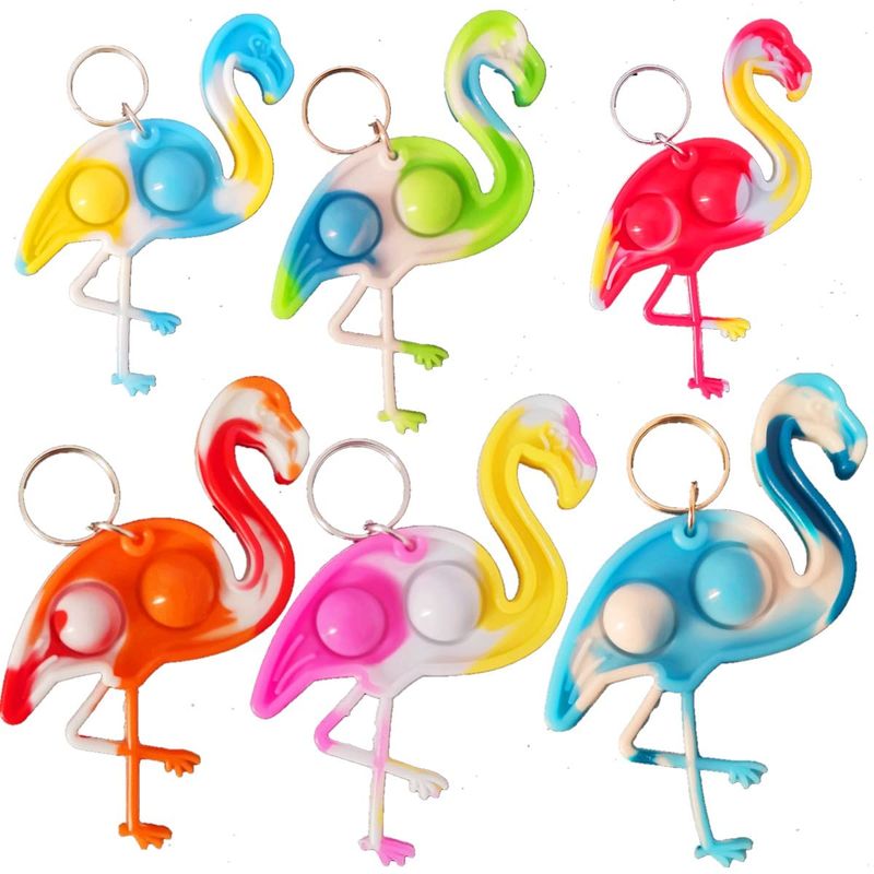 30 Packs Funny Summer Present Unique Mini Flamingo Assorted fidgets ...