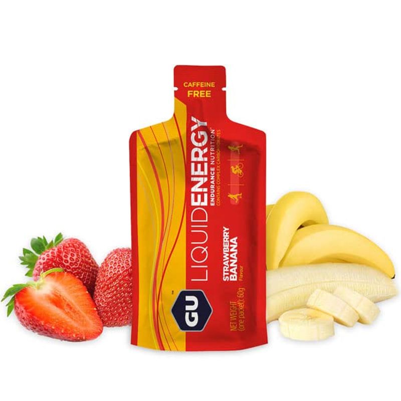 GU Enegy LIQUID ENERGY Liquid Energy Strawberry Banana, 1 Piece (Energy ...