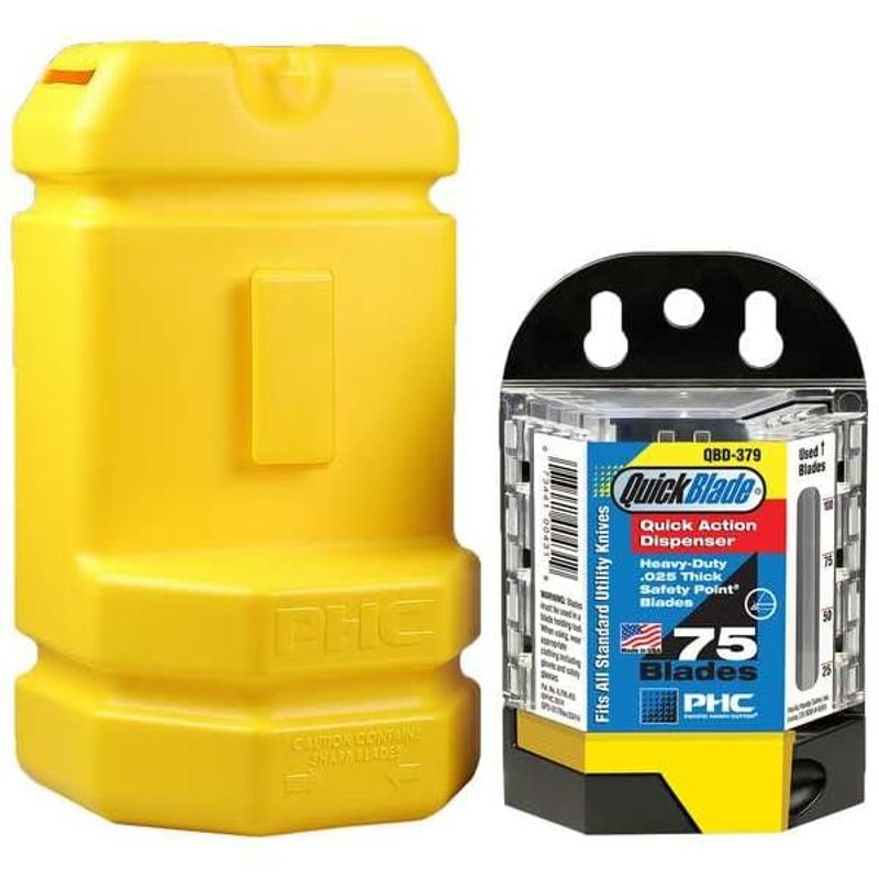 Blade Dispenser Kit,Blunt Tip,2-1/4" L. - Online Marketplace - EveryMarket