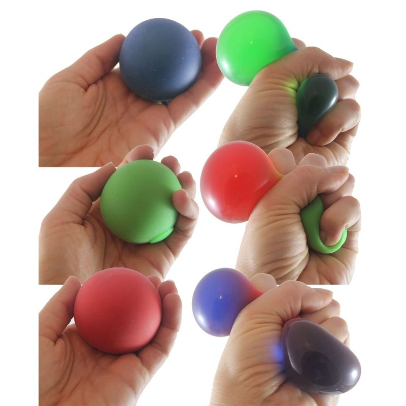 Curious Minds Busy Bags Set of 3-2" Water Filled Color Changing Squeeze ...