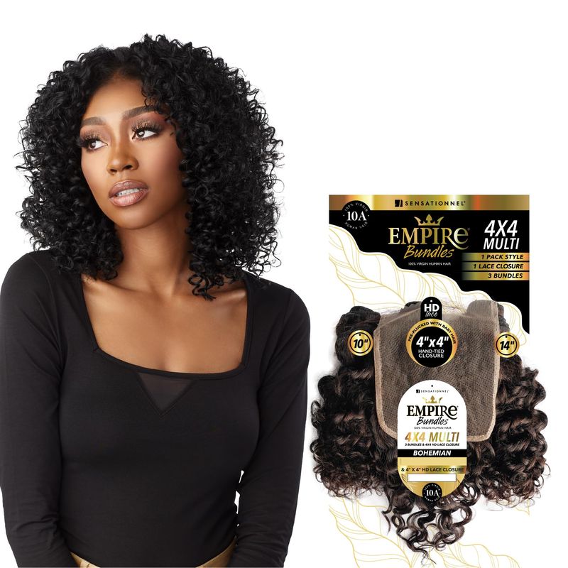 Sensationnel Empire Multi weave hair - Empire Bundles Bohemian human hair - HH Empire Bohemian ...