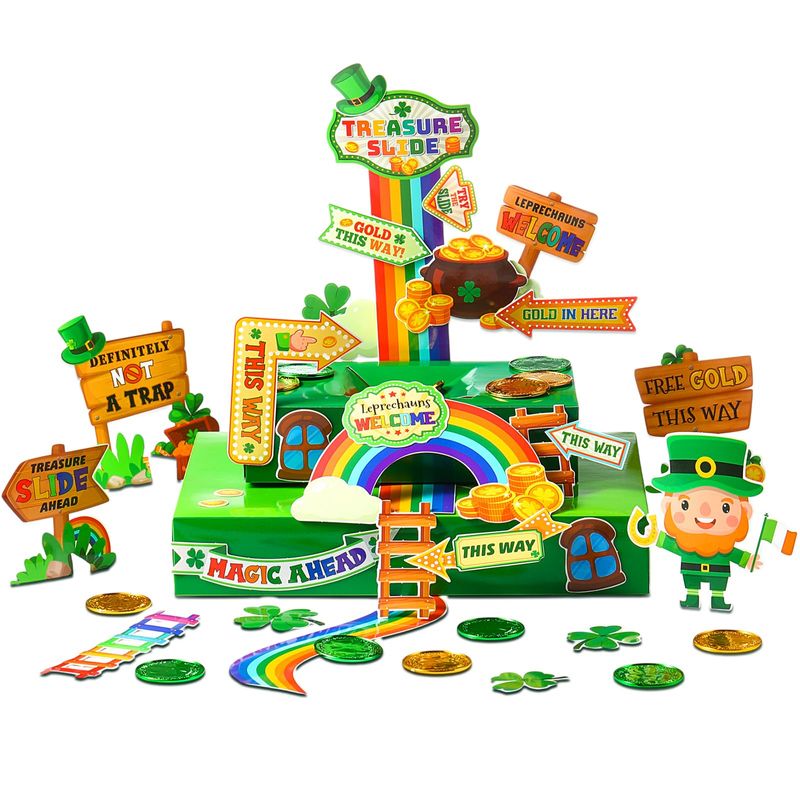 Zhanmai St Patrick's Day Leprechaun Trap Kit for Kids DIY St. Patrick's ...
