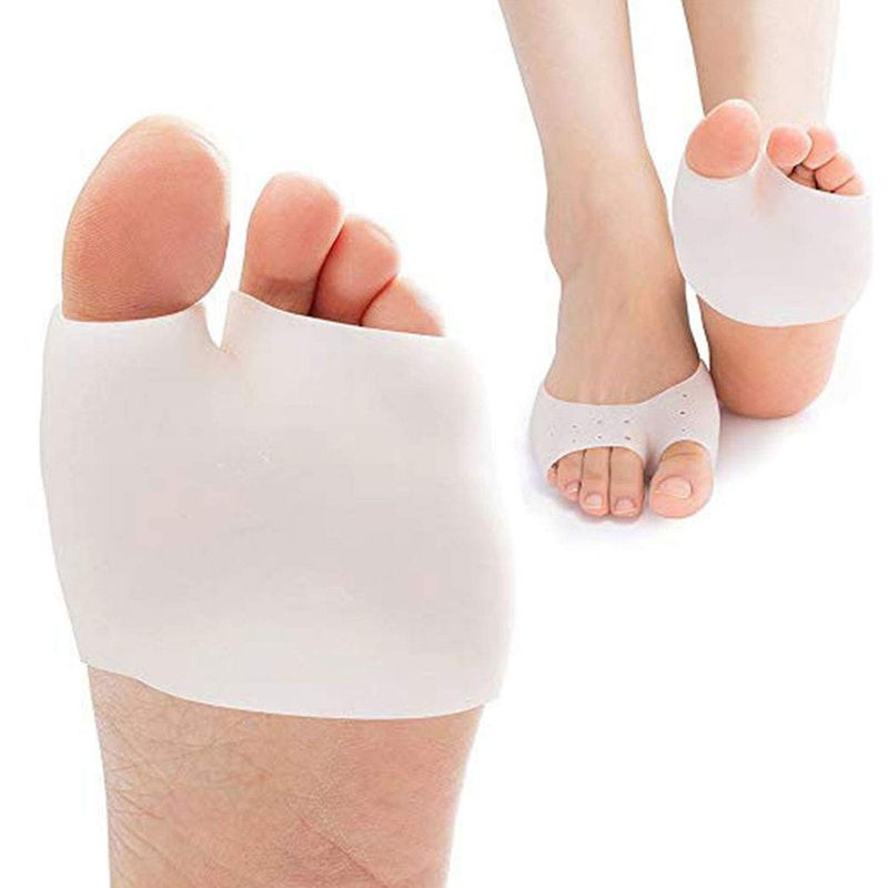 PEDIMEND Half Toe Sleeve Metatarsal Pads (2PAIR - 4PCS) | Bunion ...