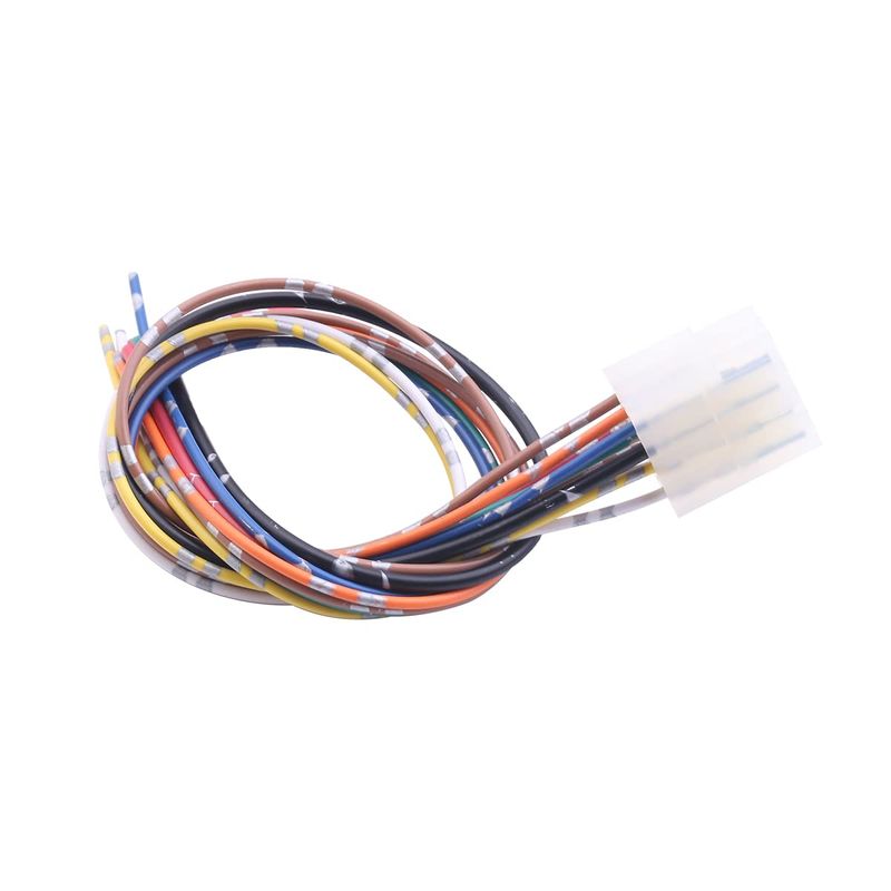 DUNSIHUI 12 Pin Harness Plug with 1 ft Long Wires for Federal Signal PA ...