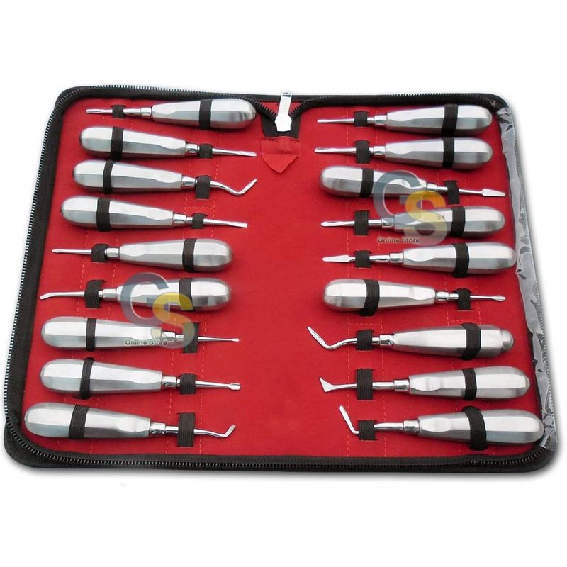 G.S 12 Root Dental Tooth Elevators of Your Choice Stainless Steel ...