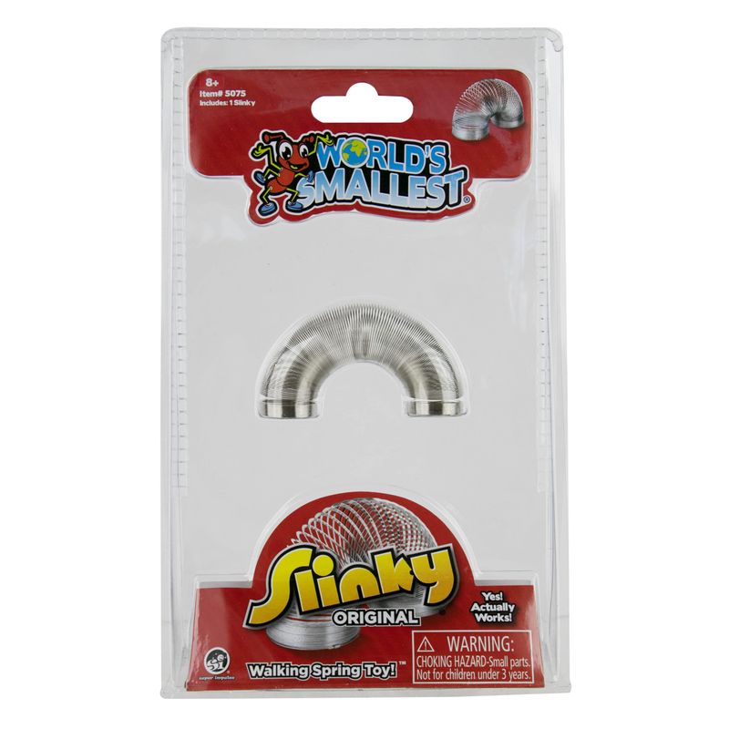 Worlds Smallest Slinky, Walking Spring Toy, Fidget Toy - EveryMarket