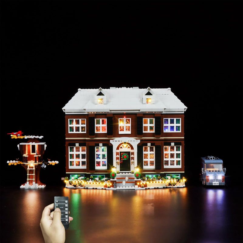 DALDED LED Lighting Kit for Lego Ideas Home Alone, LED Light Compatible ...