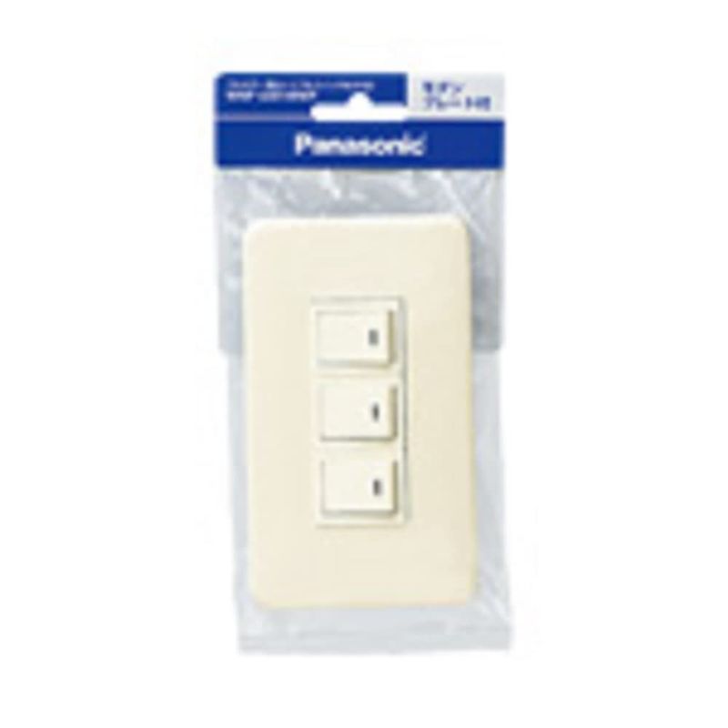 Panasonic (Panasonic) Full Color Embedded Triple Switch Side Cutting ...