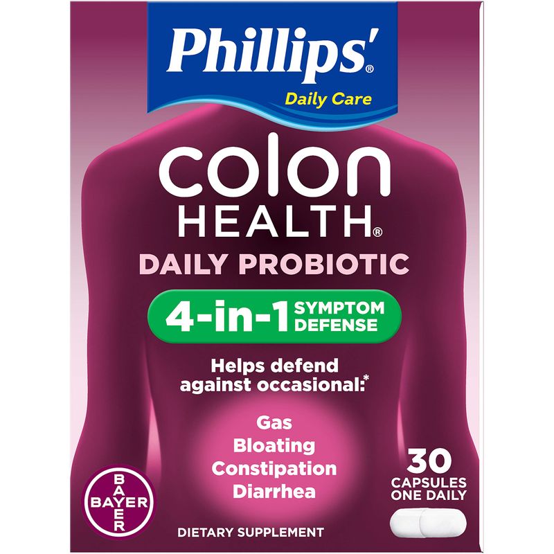 Phillips Colon Health Cap Size 30ct Phillips Colon Health Probiotic ...