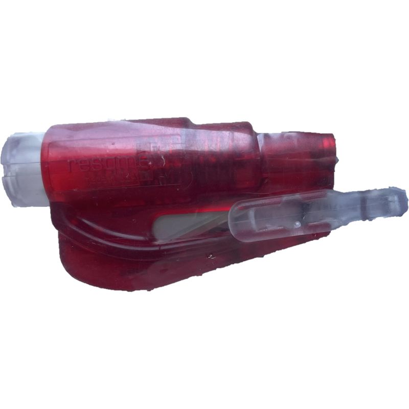 ResQMe Rescue Me Crystal Clear Red - Online Marketplace - EveryMarket