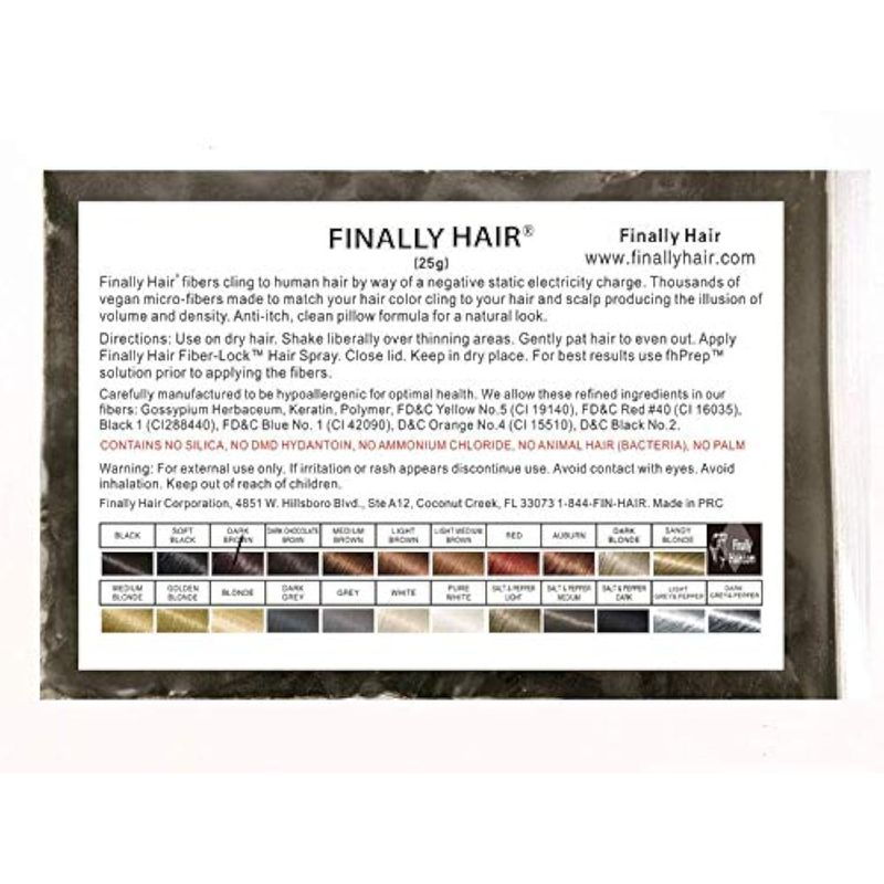 Finally Hair Fibers for Thinning Hair - 100% Undetectable Natural ...