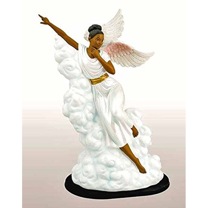 Pointing the Way African American Angel Figurine - Online Marketplace ...