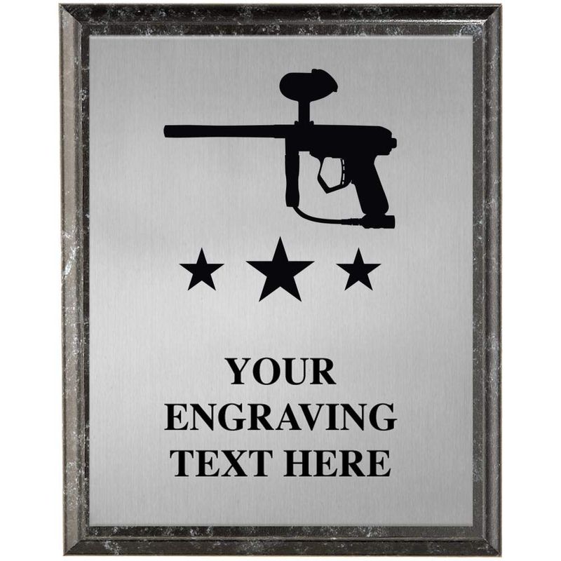 Crown Awards Paintball Plaques, Personalized Paintball Gun Trophy ...