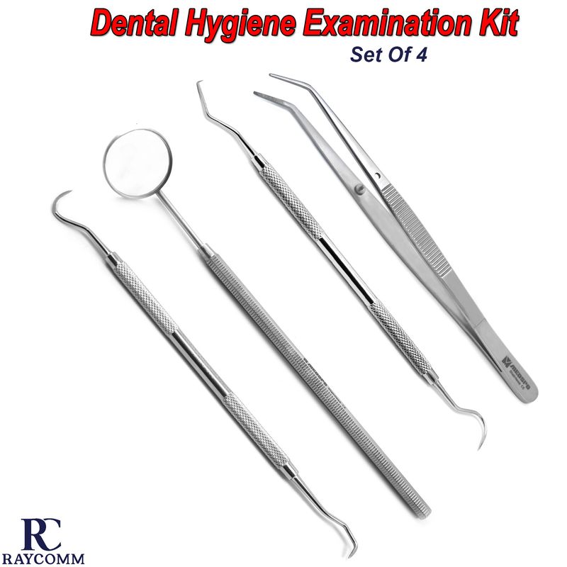 Dental Mouth Teeth Inspection Kit Cavity Plaque Calculus Removal Lab Instruments - Online ...