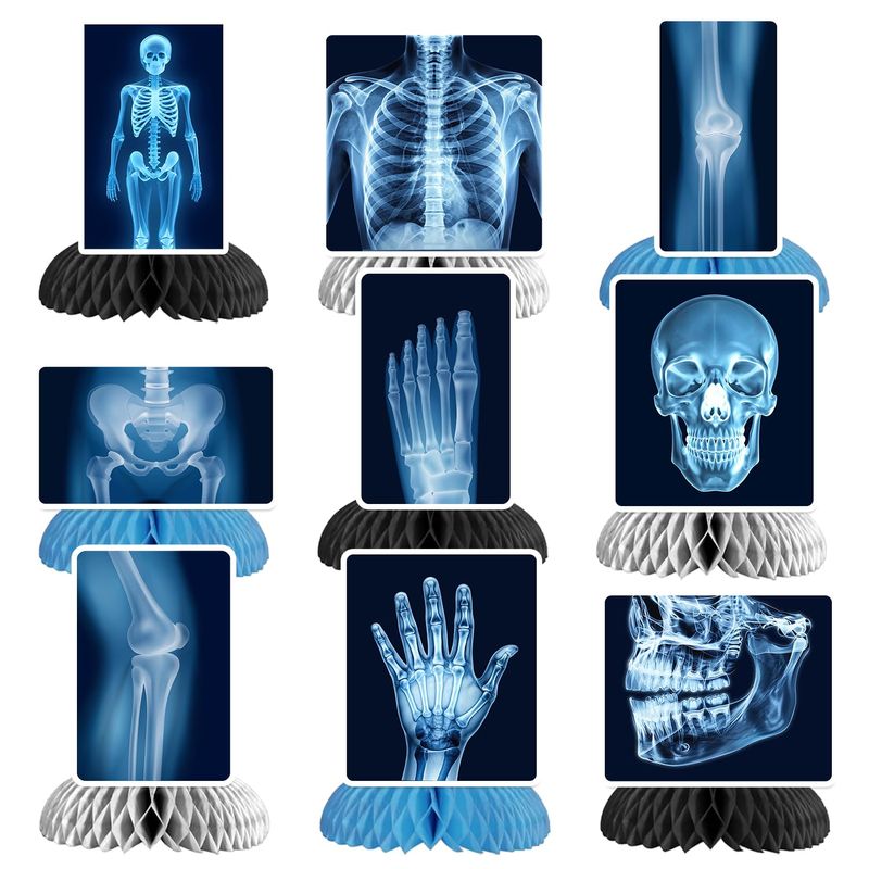 9Pcs Radiology X Ray Honeycomb Centerpieces Radiology Party Favors ...
