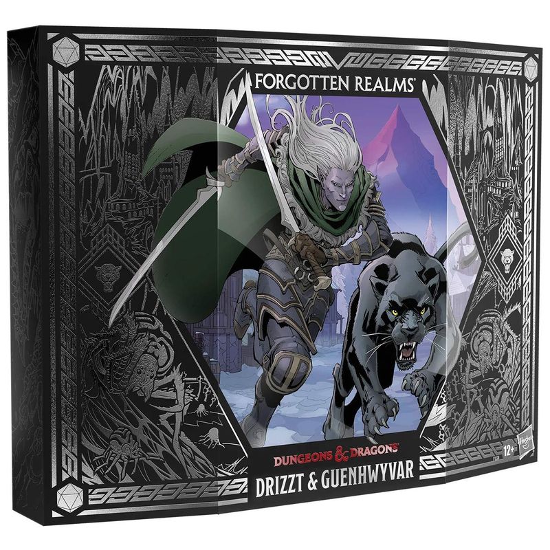 Dungeons & Dragons Forgotten Realms Drizzt & Guenhwyvar Exclusive ...