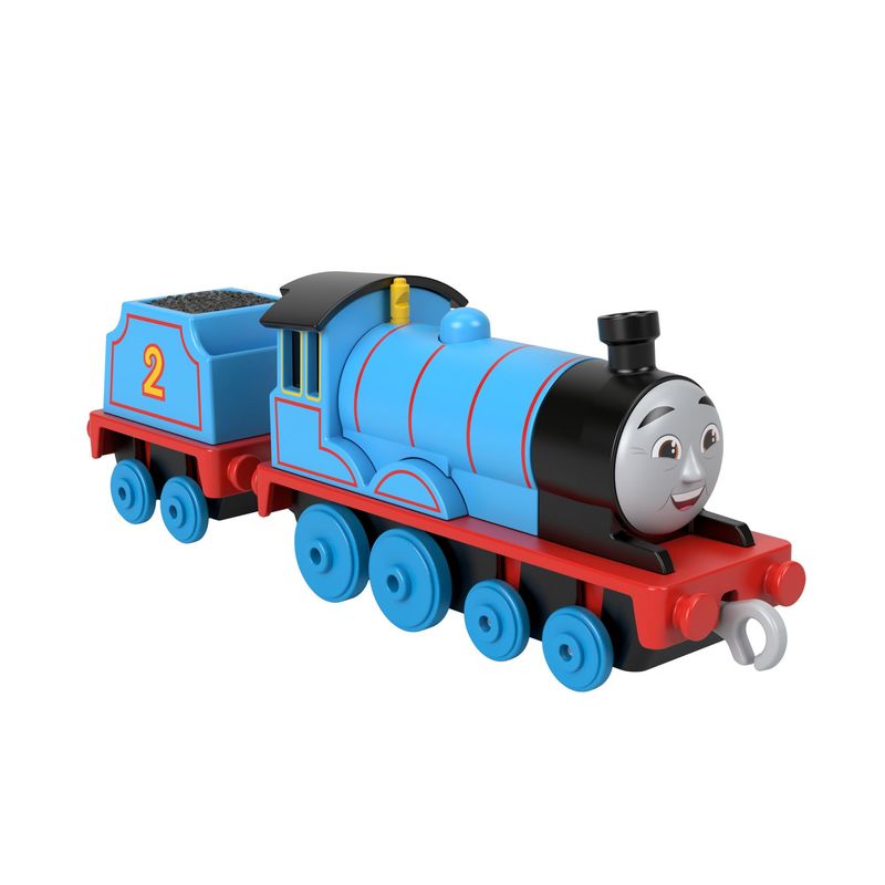Thomas & Friends Diecast Toy Train Edward Push-Along Engine with Tender ...