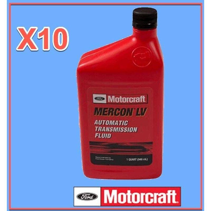 10 Quart Genuine FORD Automatic Trans. Fluid ATF Motorcraft XT10QLVC ...