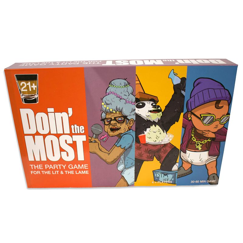 Doin the Most Doin' The Most- The Slang-Based, Social Game Orange, 5.9 ...