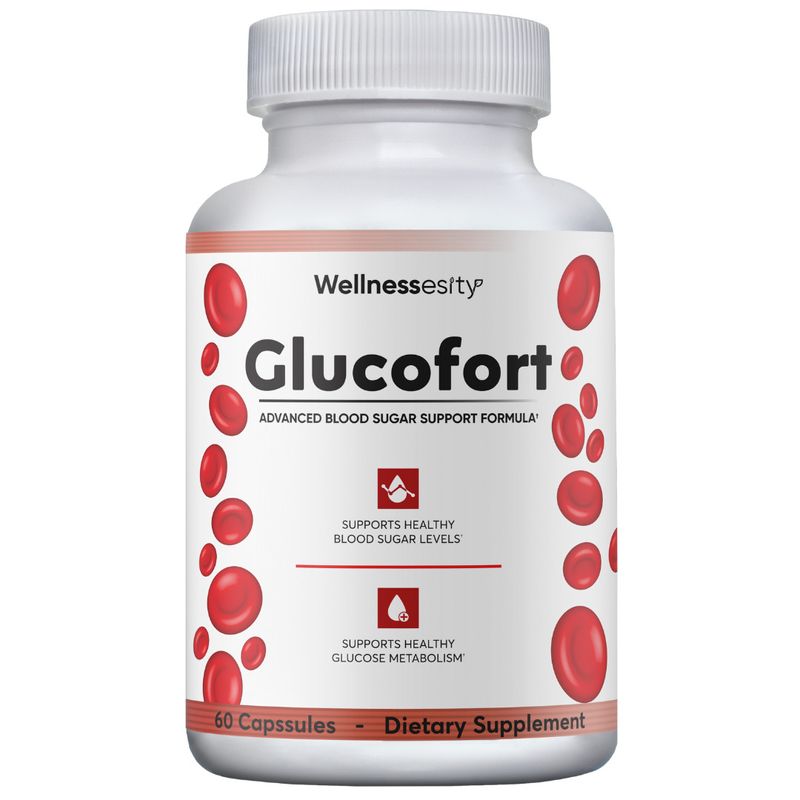 Glucofort Advanced Blood Sugar Support Formula 60 Capsules - Online ...