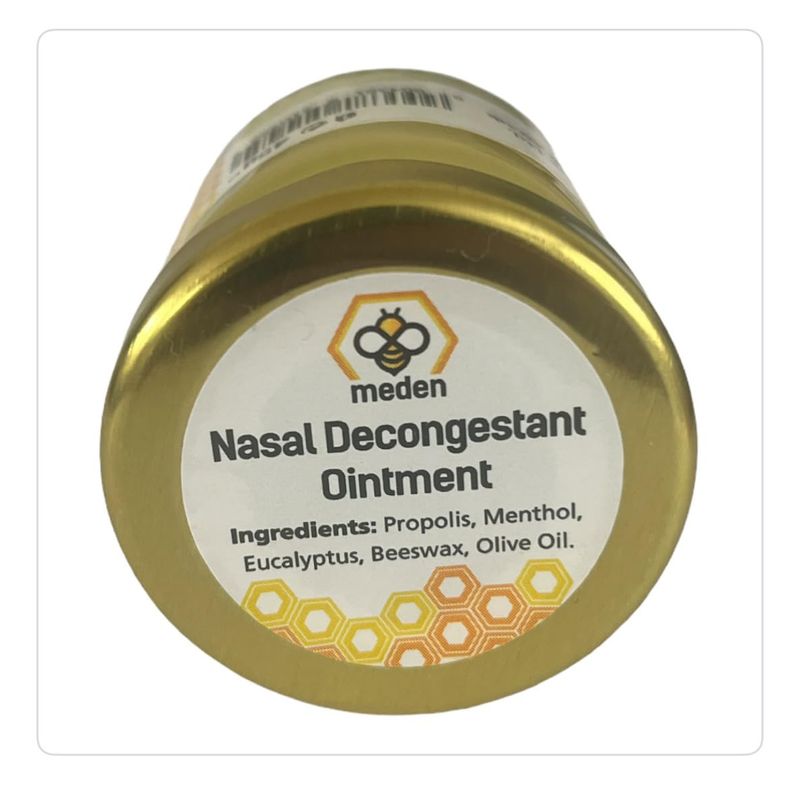 2 x 20g Beeswax & Propolis Nose Ointment - Headache, Cough, Cold, Flu ...