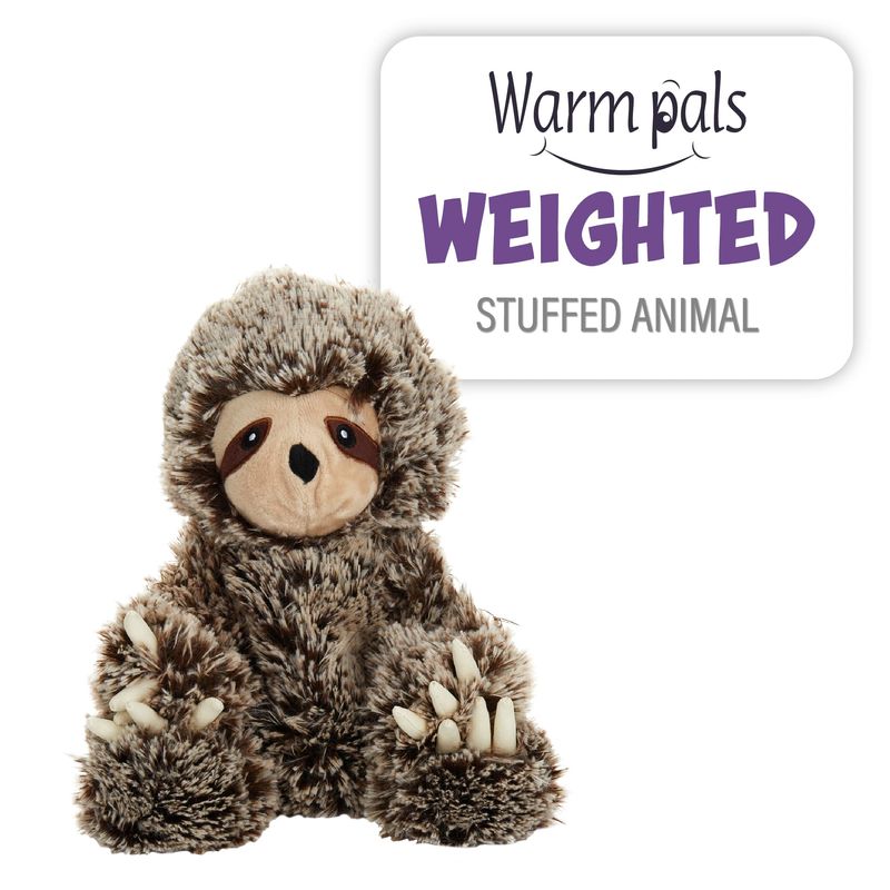 Warm Pals - Slowpoke Sloth - 1.5lbs - Cozy Microwavable Lavender ...