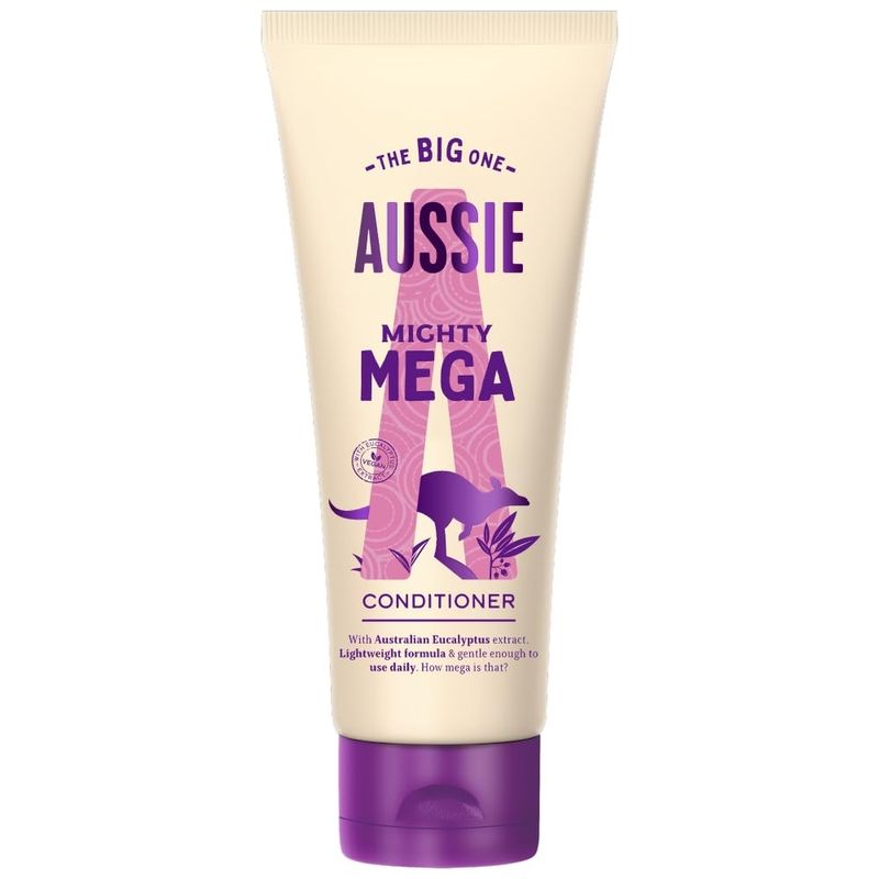 Aussie Mighty Mega Conditioner, Lightweight & Gentle Vegan Formula ...