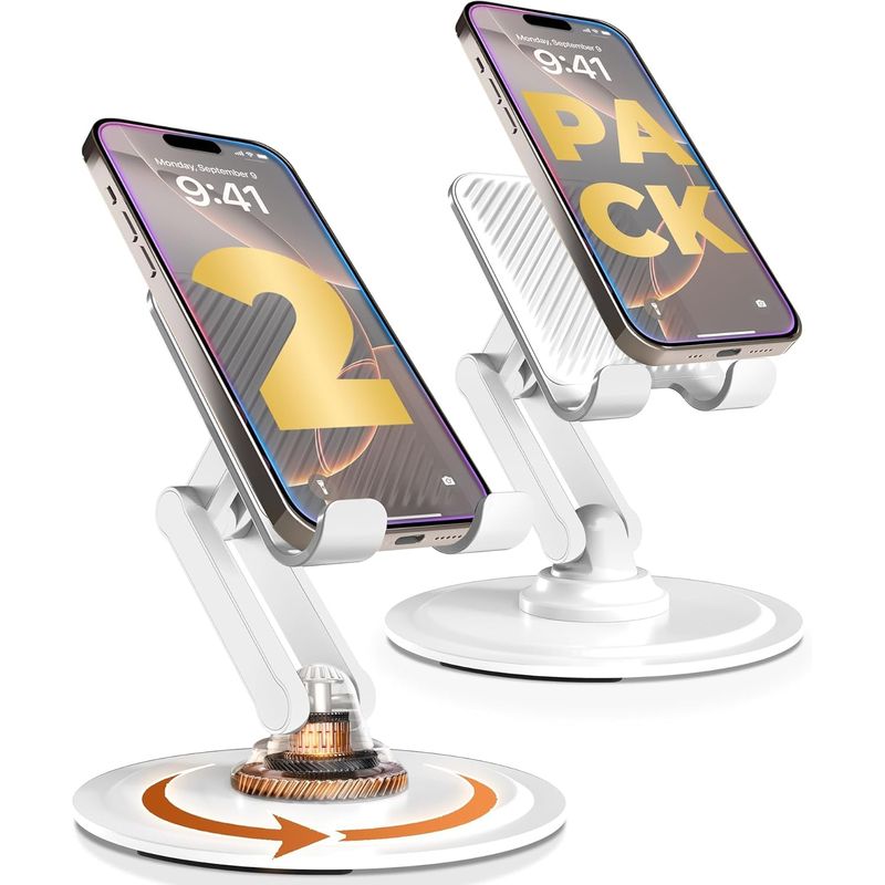 Cooper 360° - Adjustable Cell Phone Stand for Desk - Set of 2 | 360 ...