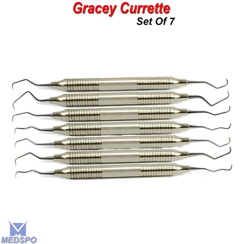 Periodontal Bone Curettes Perio Scaler Cassette Dental Gracey Curettes ...