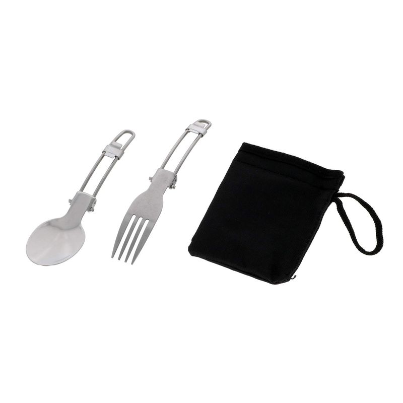 Takagi Cutlery Set, Foldable, Spoon, Fork, Foldable, Stores Compactly ...