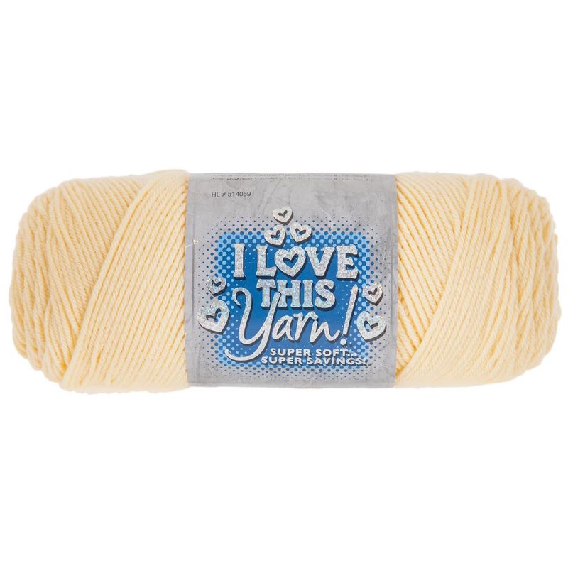 Hobby Lobby Cream I Love This Yarn - Online Marketplace - EveryMarket