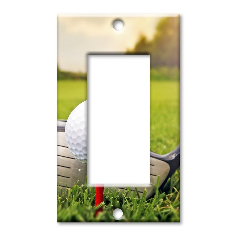 Art Plates - Single Gang Rocker OVERSIZE Switch Plate - OVER SIZE ...