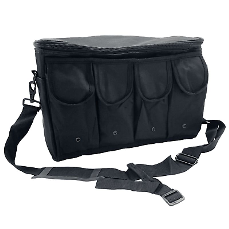 Shooters Gate Range Bag With 8 External Magazine Pockets -Black ...