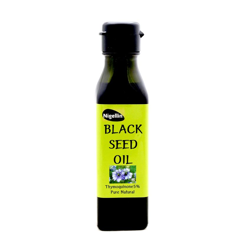 Nigellin Black Cumin Seed Oil Thick 4.2 fl oz (120 ml) (Thimoquinone 5% ...