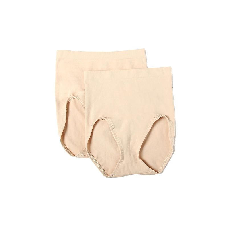 Bali womens Shaping Ultra Control Dfx204 2-pack shapewear briefs, Soft ...