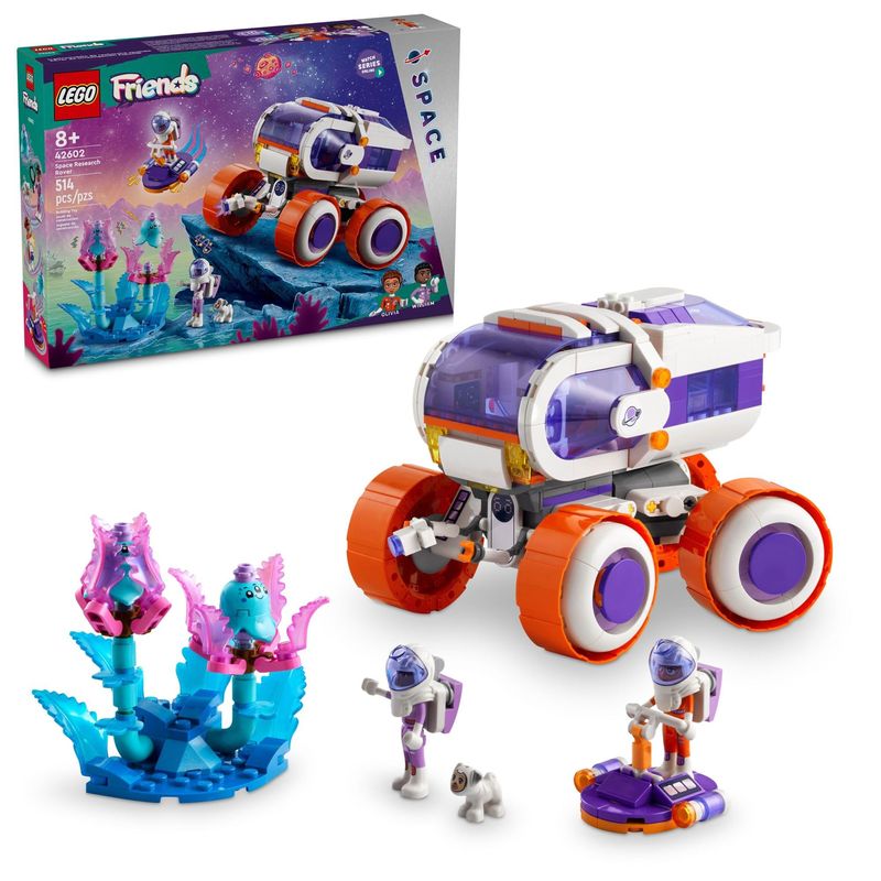 LEGO Friends Space Research Rover Space Toy and Science Playset, Space ...
