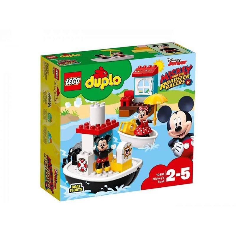 LEGO DUPLO Mickey’s Boat 10881 Building Blocks (28 Pieces) - Online ...