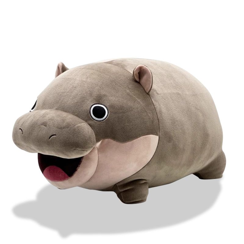 Acgtrick Cute Moo Deng Plush Soft Moo Deng Hippo Plush Pygmy Hippo ...