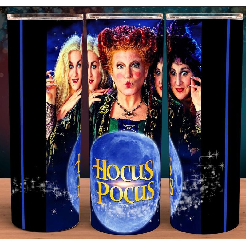 Hocus Pocus Crystal Ball Halloween Cup Witch Tumbler 20oz - Online ...